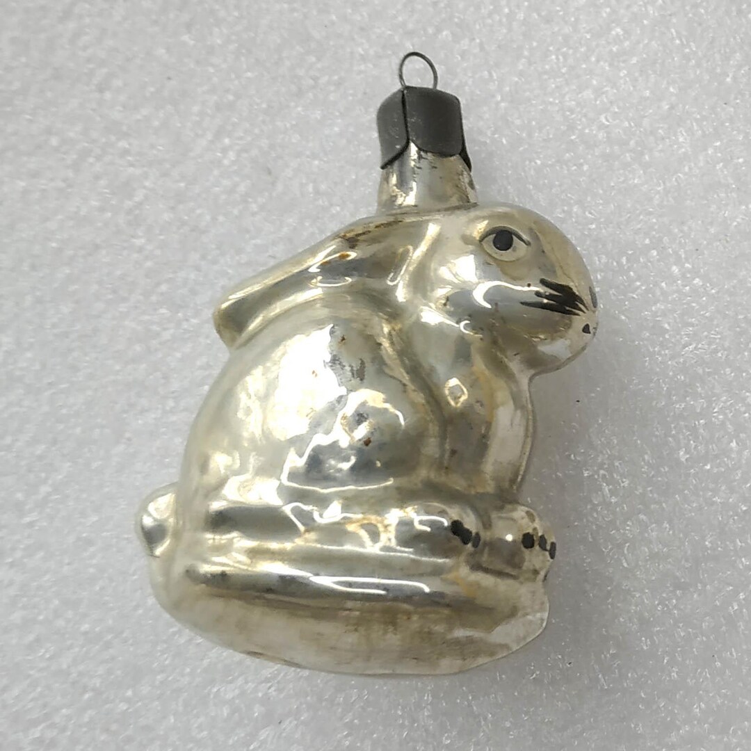 Rare Antique Vintage Russian Mercury Glass Christmas Ornament USSR Xmas ...