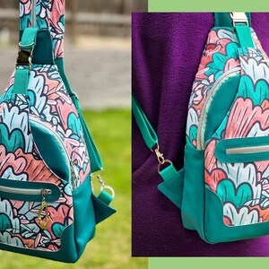 Wayfarer Sling Backpack PDF Sewing Pattern: Unisex Crossbody Bag - Etsy ...