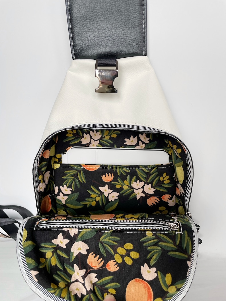 Wayfarer 2.0 (style 2) - Large Unisex Sling Backpack - A Quaint Stitch ...