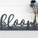 Bloom Sign, Free-standing Bloom Cutout, 1/2" Thick Wooden Letters Bloom ...