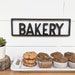 Bakery Sign, Bakery Word Cutout, 1/2 Thick Wooden Letters Bakery Sign ...