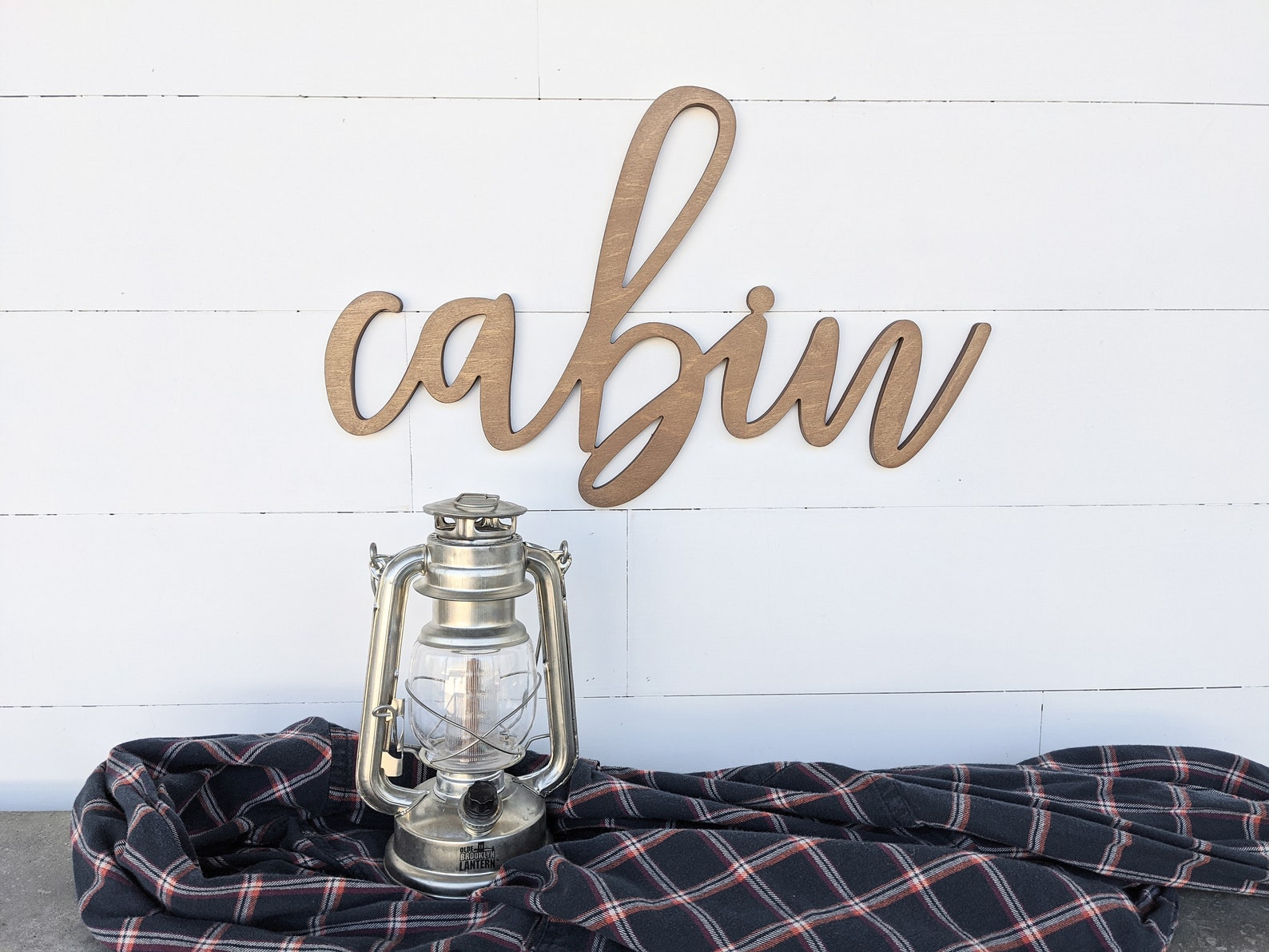 Cabin Sign Cabin Word Cutout 1/2 Thick Wooden Letters | Etsy