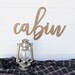 Cabin Sign, Cabin Word Cutout, 1/2 Thick Wooden Letters Cabin Sign ...
