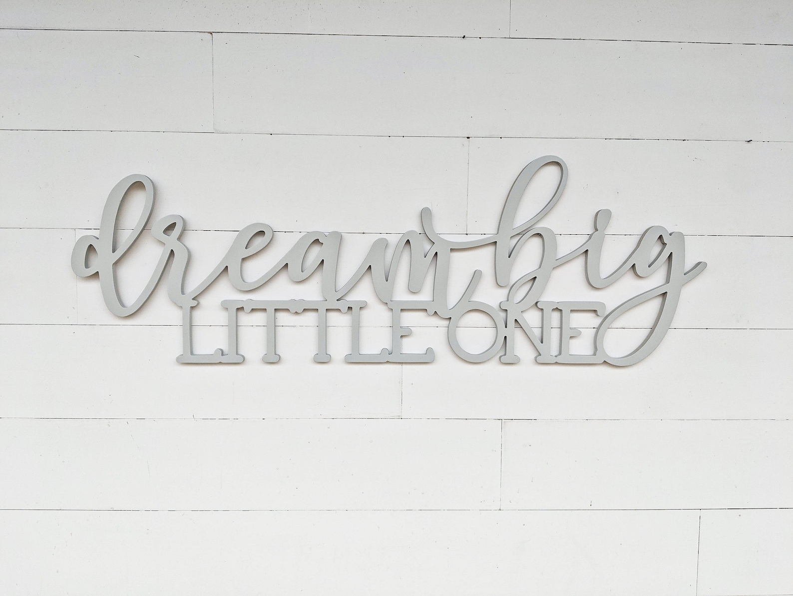 Dream Big Little One Sign Nursery Sign Wooden Nursery Sign - Etsy