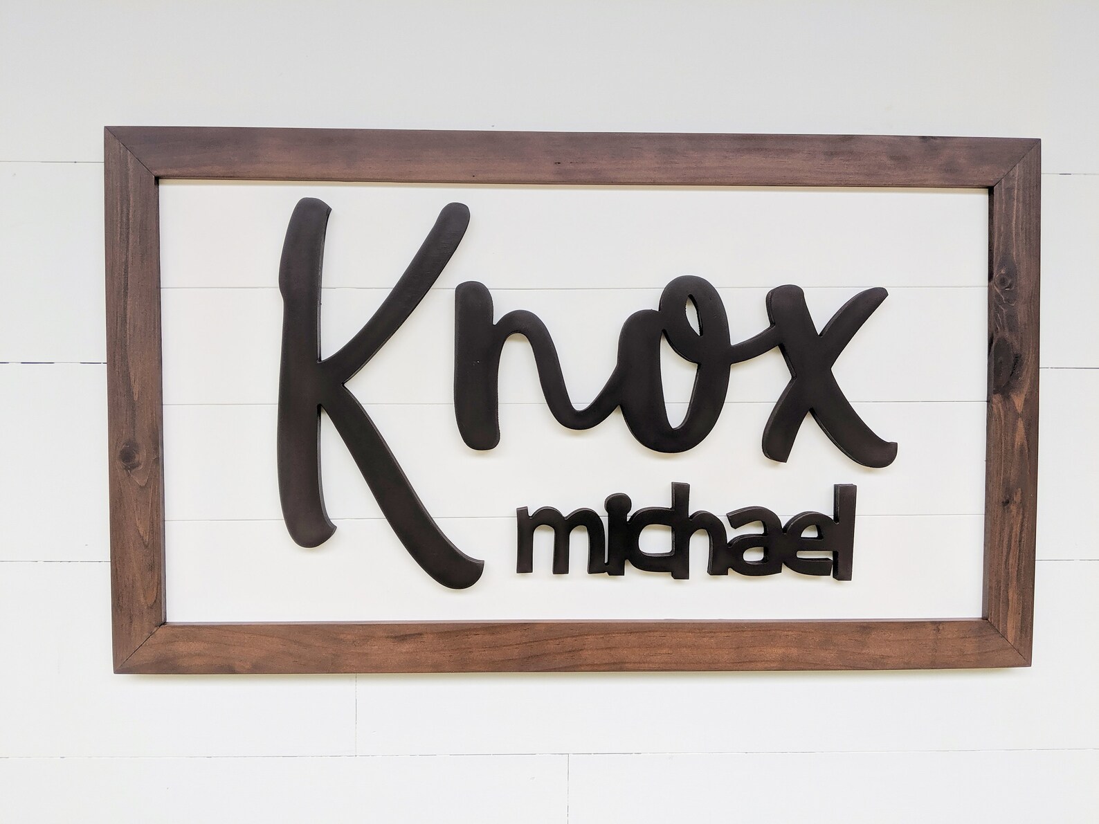 Baby Boy Nursery Sign Over the Crib Sign Custom Boy Sign - Etsy