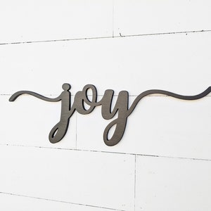 Joy Wood Cutout | Joy Sign | Wood Joy Sign - Etsy