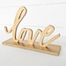 Love Free-standing Sign Valentine's Decor Wedding - Etsy