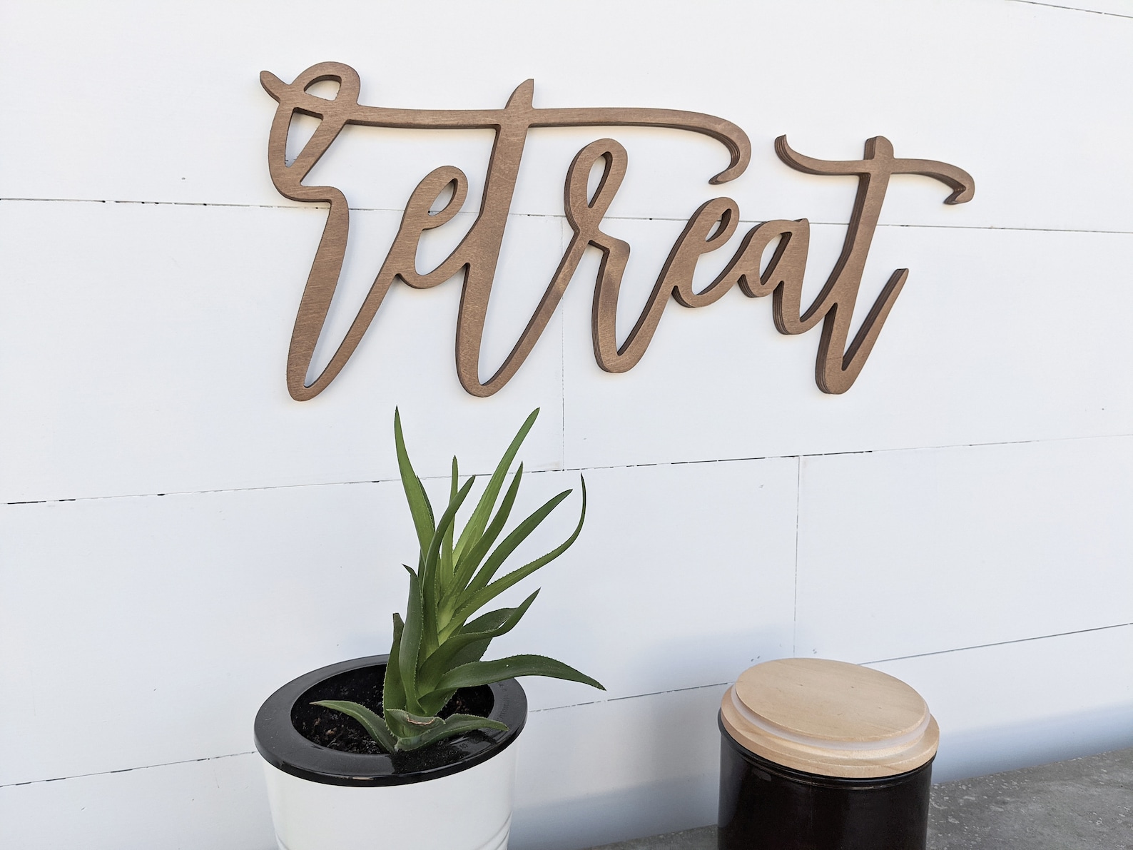 Retreat Sign Retreat Word Cutout 1/2 Thick Wooden | Etsy