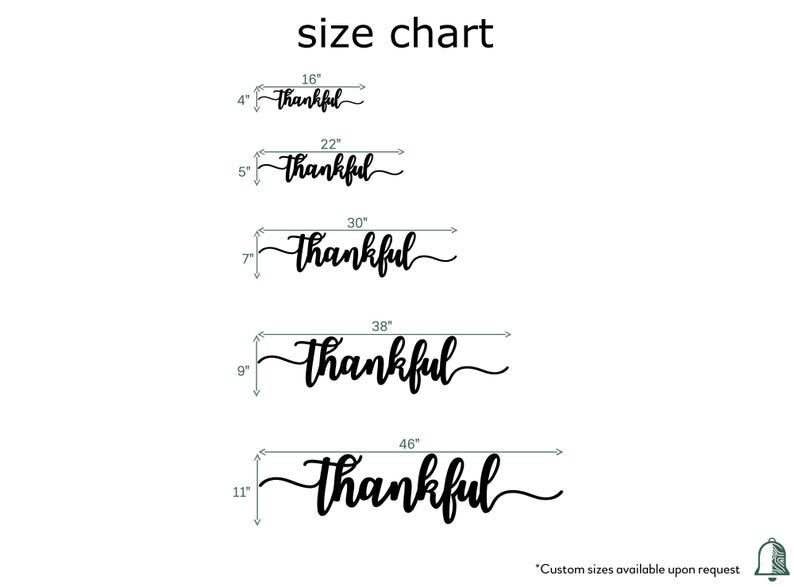 Thankful Word Cutout | Wooden Letters | Thankful Sign - Etsy Canada