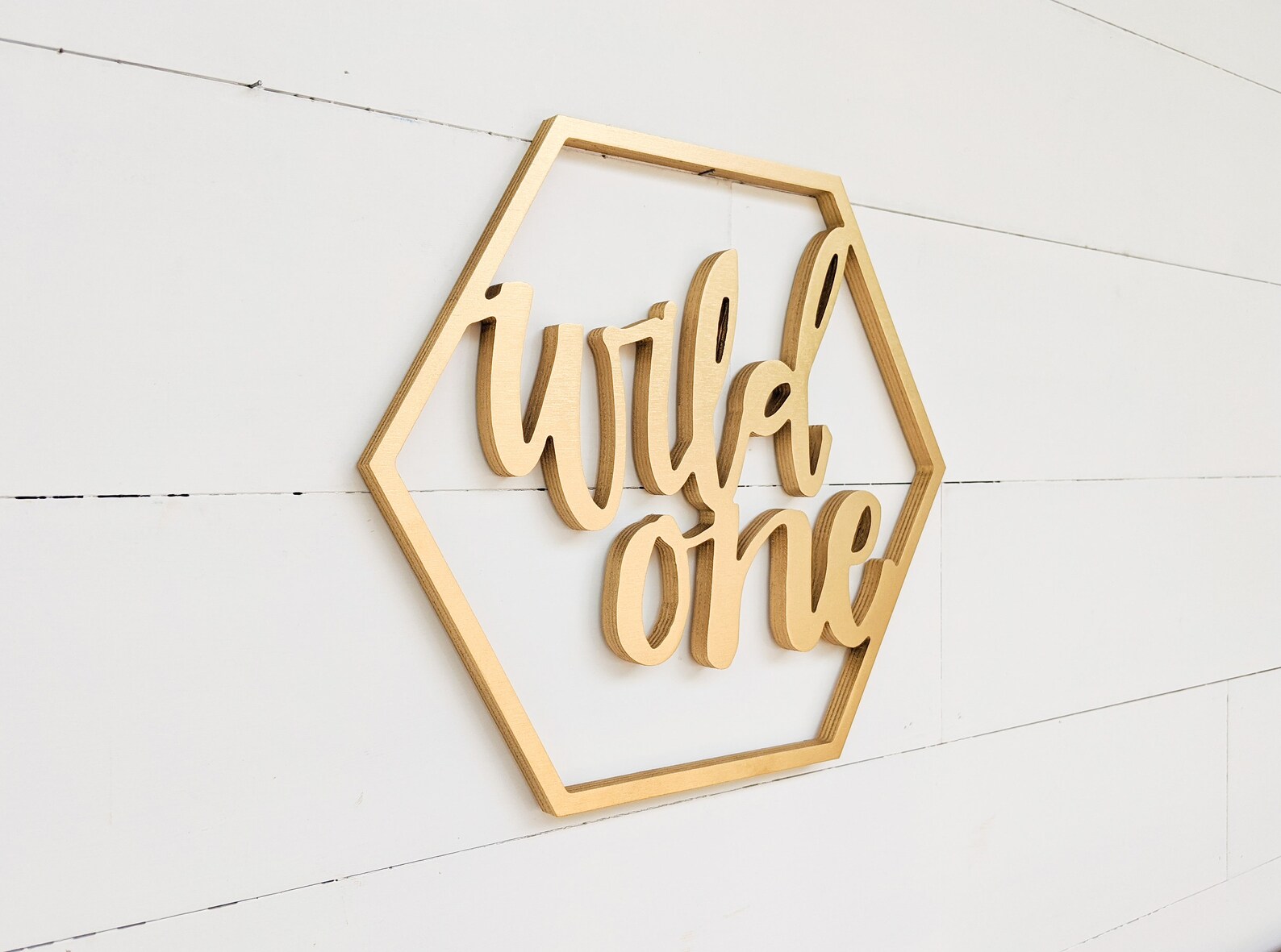 Wild One Wall Hanging Wild One Decor Wild One Sign - Etsy