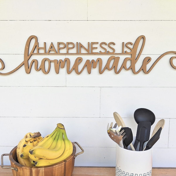 Wooden Kitchen Sign - Etsy