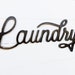 Laundry Room Word Cutout | Laundry Sign | Wooden Word Cut-out | Wood ...