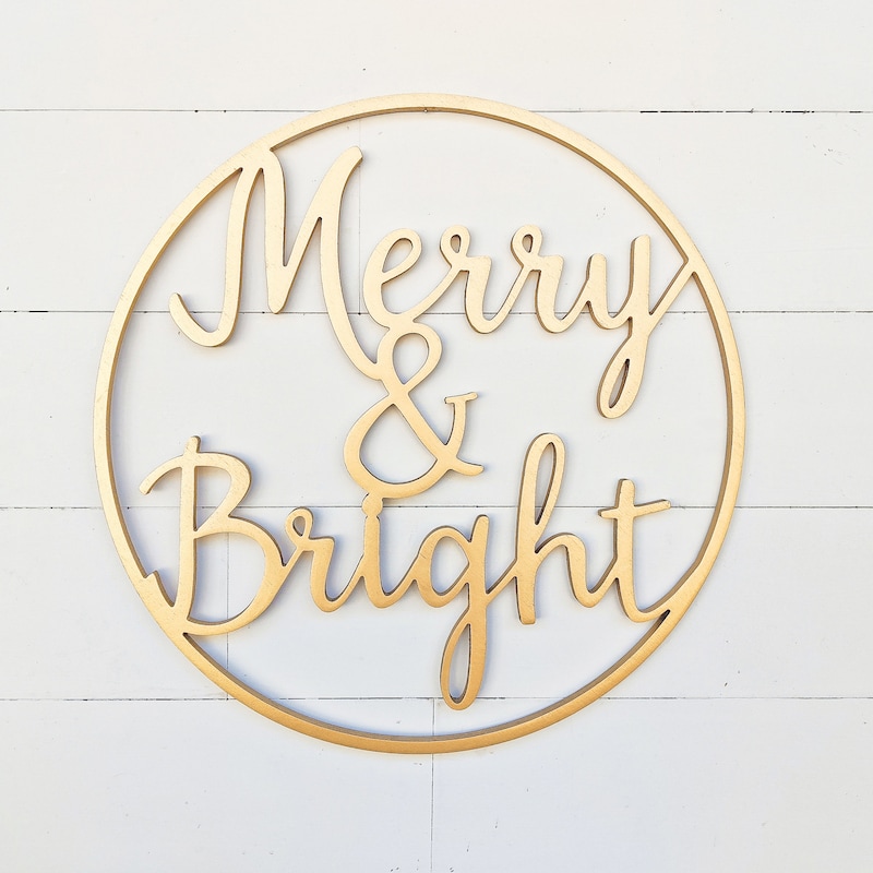 Christmas Wall Signs - Etsy