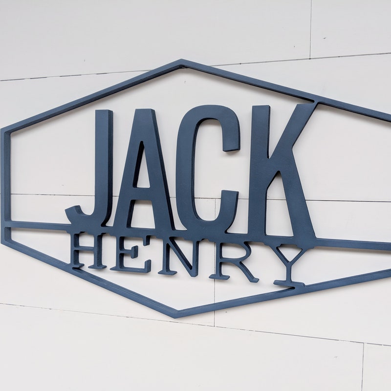 Hexagon Sign - Etsy