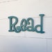 Read Word Cutout | Word Wooden Letters | Read Cutout - Etsy UK