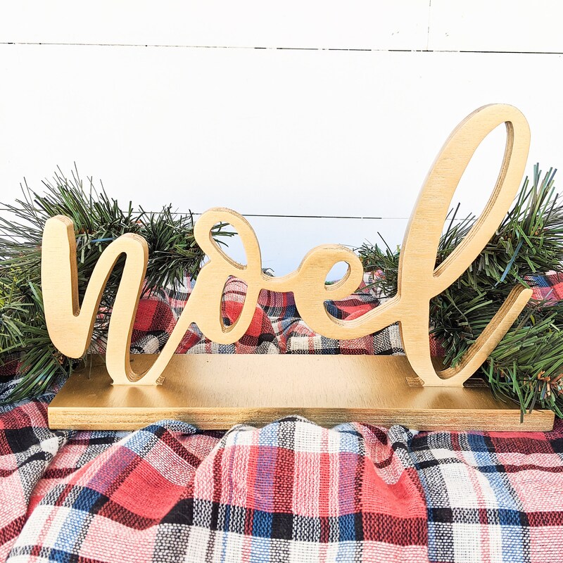 Noel Sign - Etsy