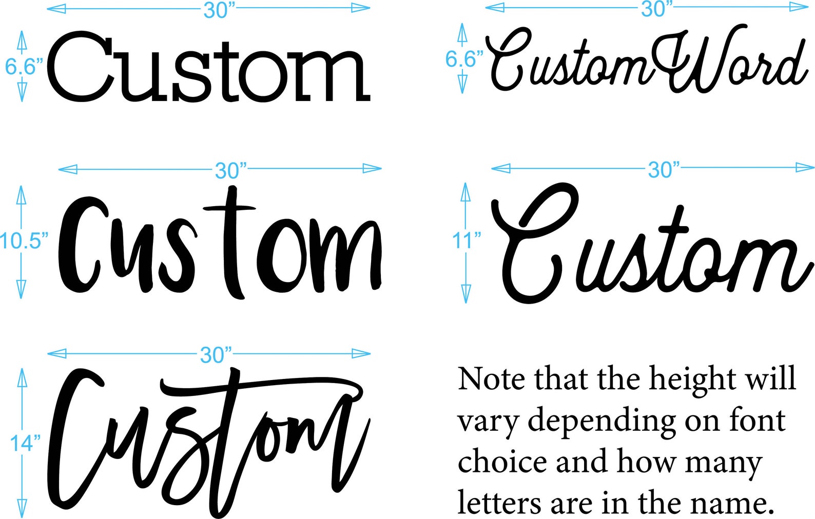 Word Cutouts, Custom Wood Letters, Custom Wooden Sign, Last Name Sign ...