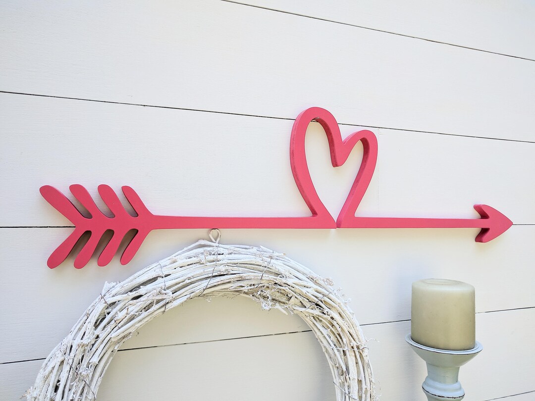 Heart Arrow for Nursery Girls Nursery Arrow Nursery Decorations for ...