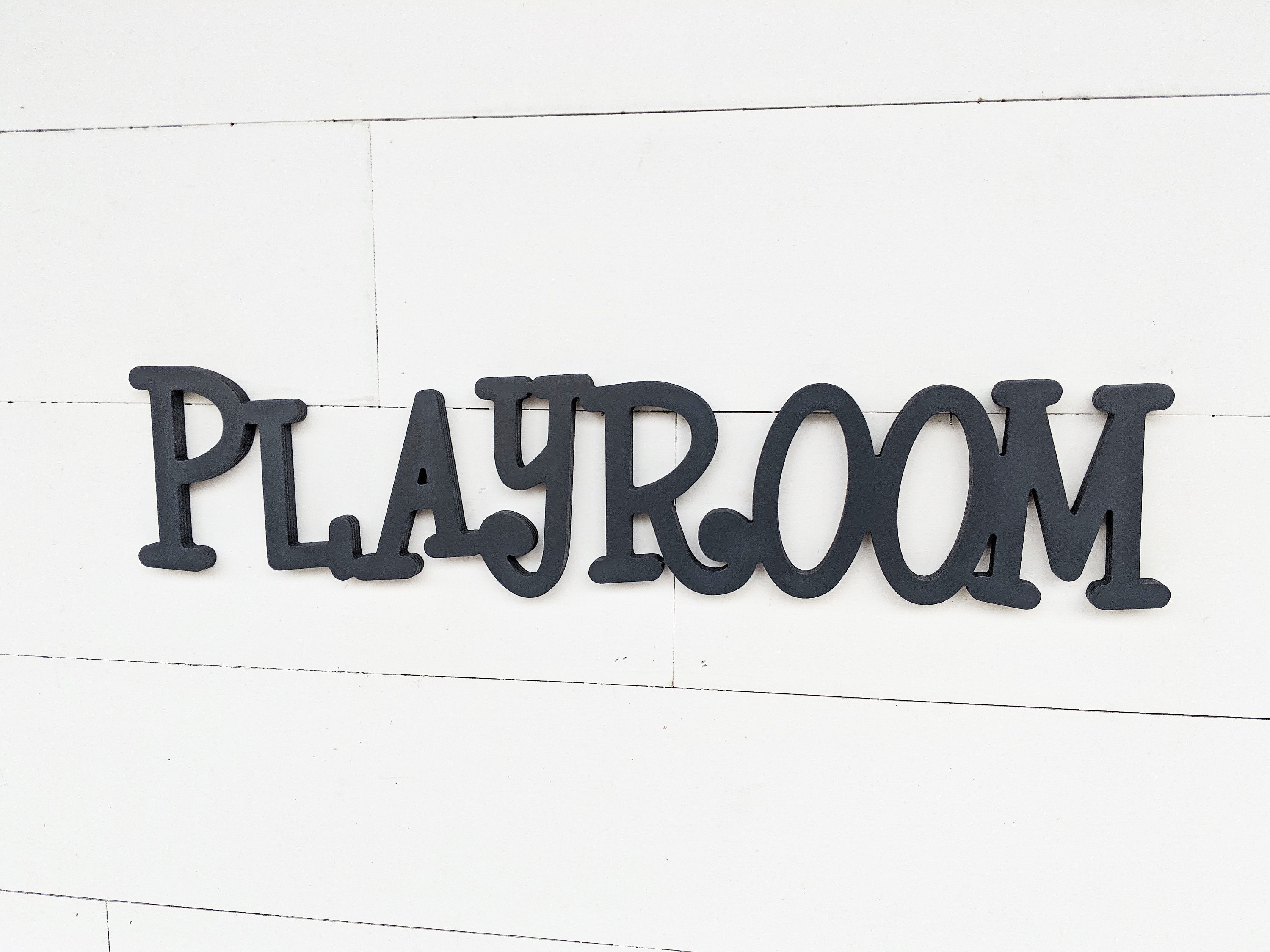 Wooden Playroom Sign: Kids Room Decor, 1/2" Birch Plywood - Etsy