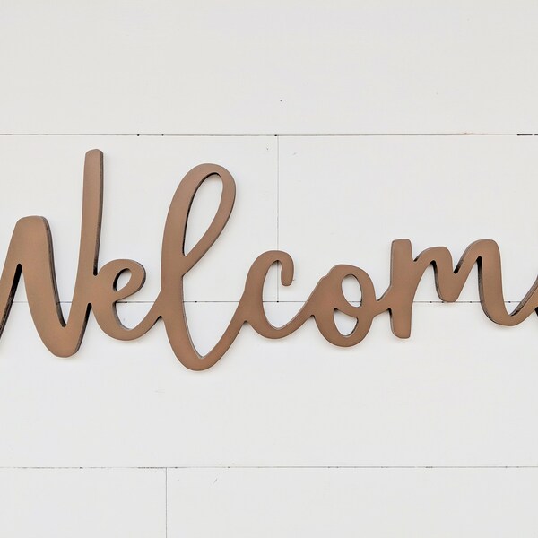 Welcome Sign Cutouts - Etsy