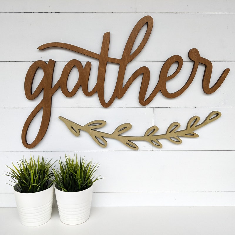 Gather Sign - Etsy UK