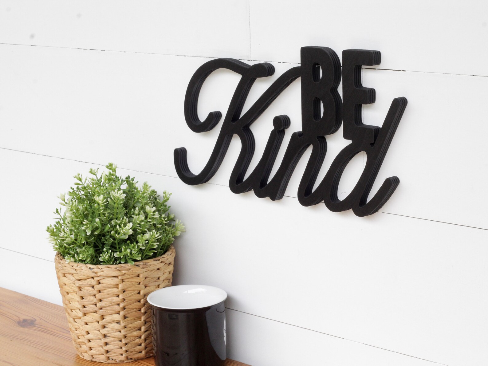 Be Kind Sign Be Kind cutout 1/2 thick wooden letters | Etsy