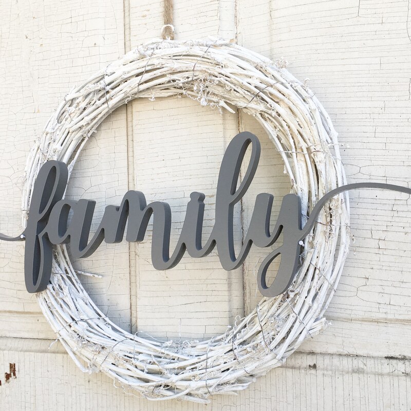 Wood Family Cutout - Etsy