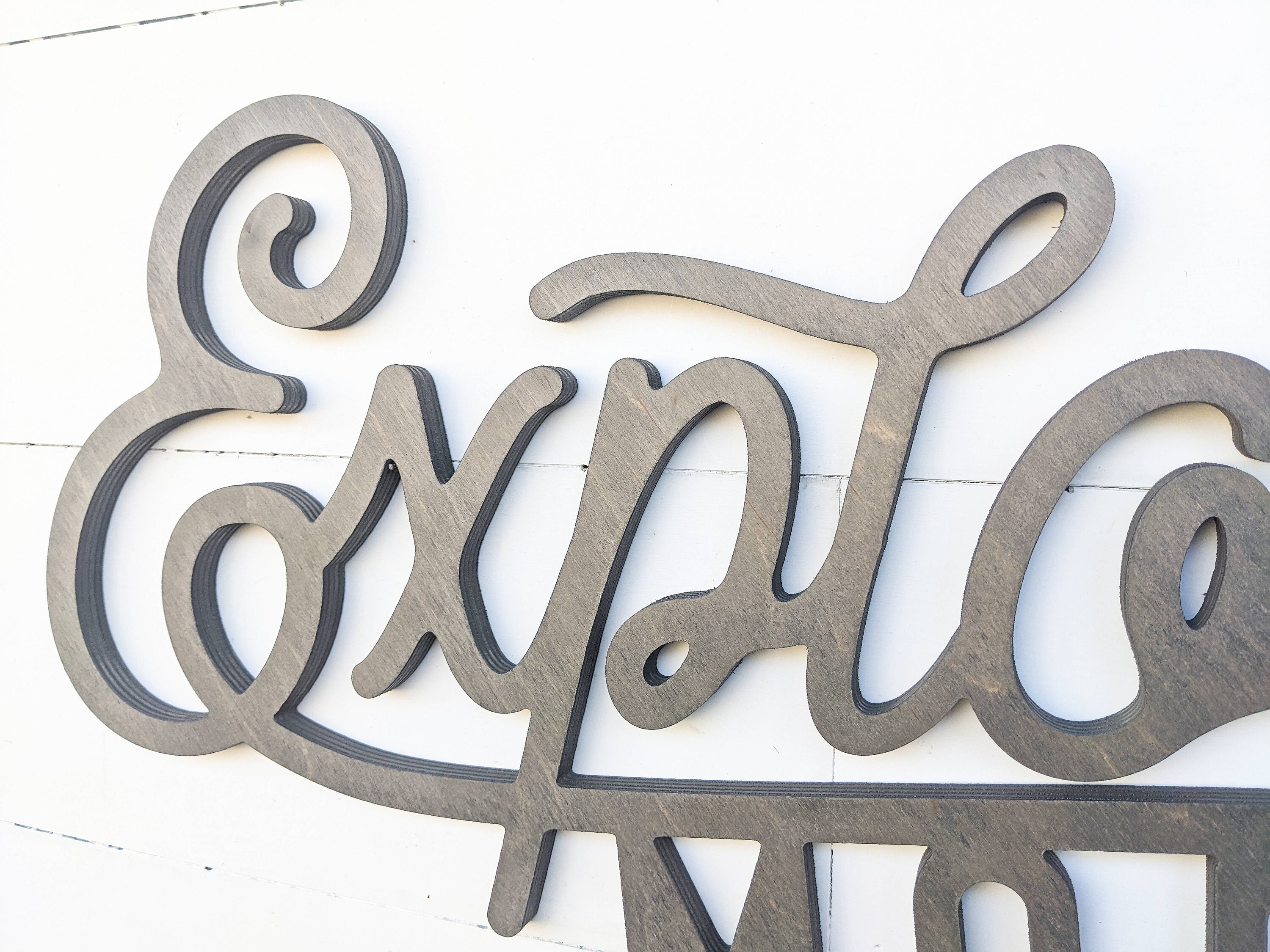 Explore More Sign Wooden Explore Sign Wooden Adventure - Etsy