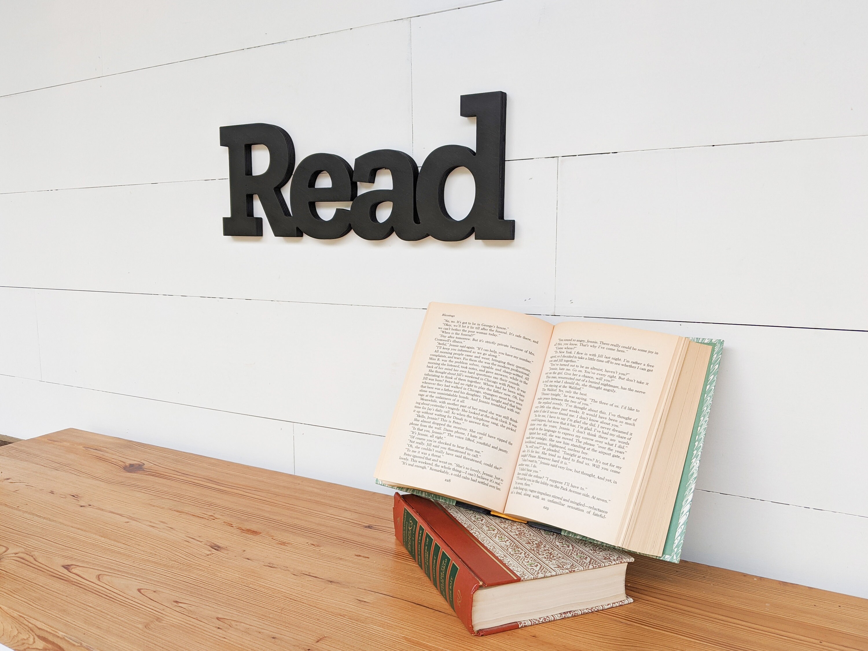 Read Word Cutout Word Wooden Letters Read Cutout | Etsy