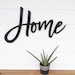 Home Word Cutout Home Wooden Letters Home Sign Home Decor - Etsy