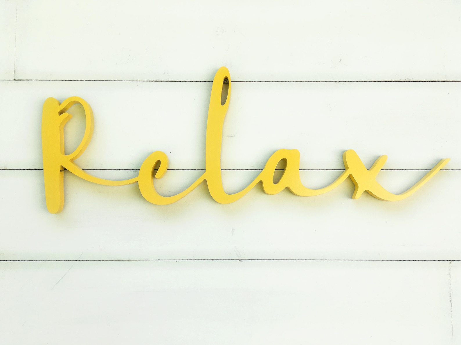 Relax Word Cut Out | Relax Sign | Wooden Cut-out - Etsy