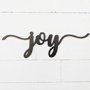Joy Wood Cutout | Joy Sign | Wood Joy Sign - Etsy