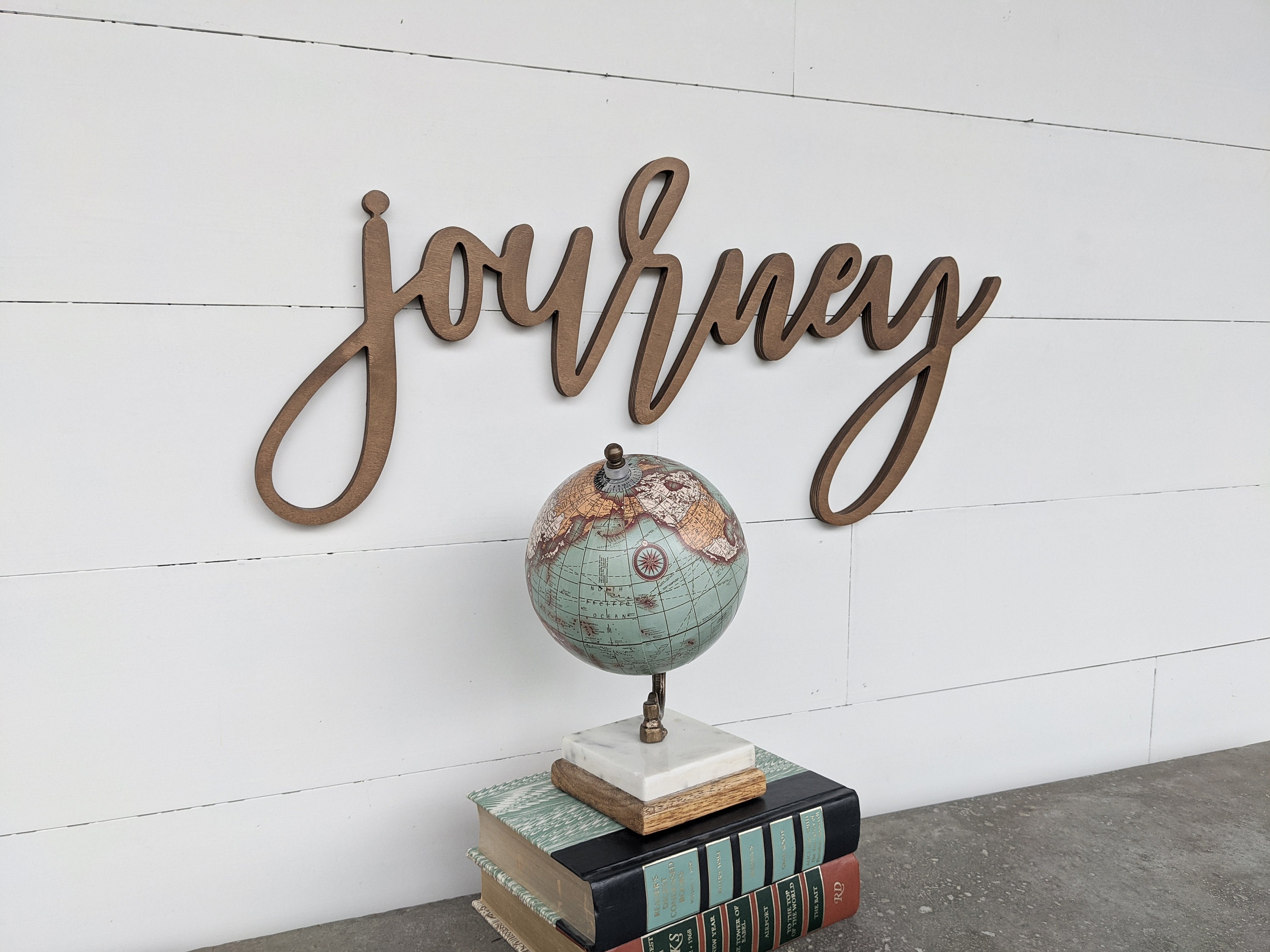 Journey Sign Journey Word Cutout 1/2 Thick Wooden | Etsy