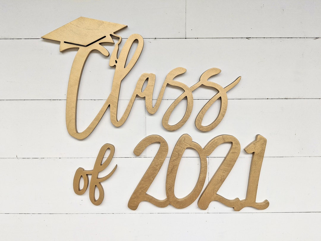 Customizable Class of Sign Graduation Sign Class of Sign Wooden ...