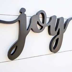 Joy Wood Cutout | Joy Sign | Wood Joy Sign - Etsy