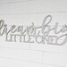 Dream Big Little One Sign Nursery Sign Wooden Nursery Sign - Etsy