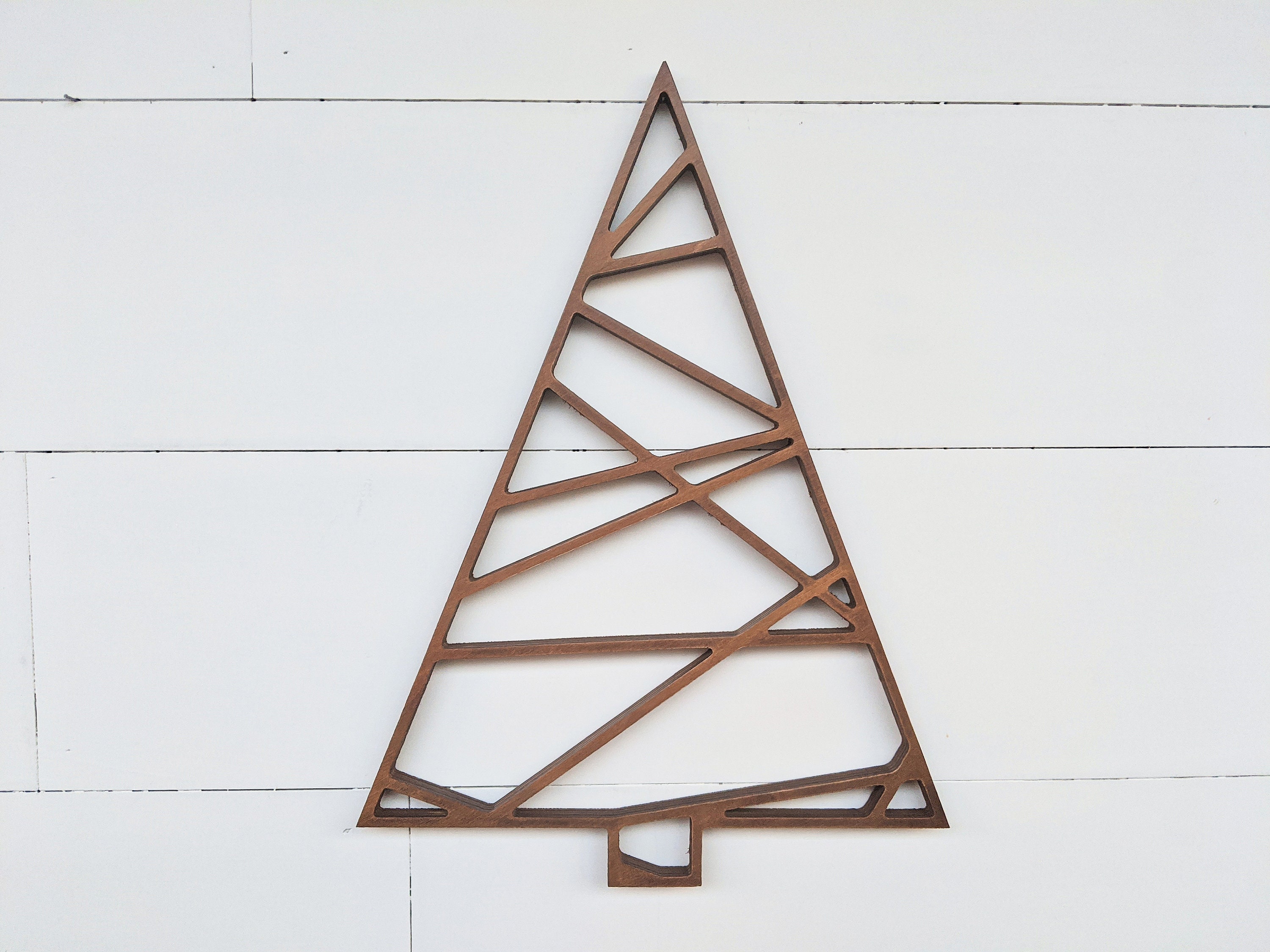 Geometric Forest Trees Wall Art Geometric Wall Decor Tree - Etsy