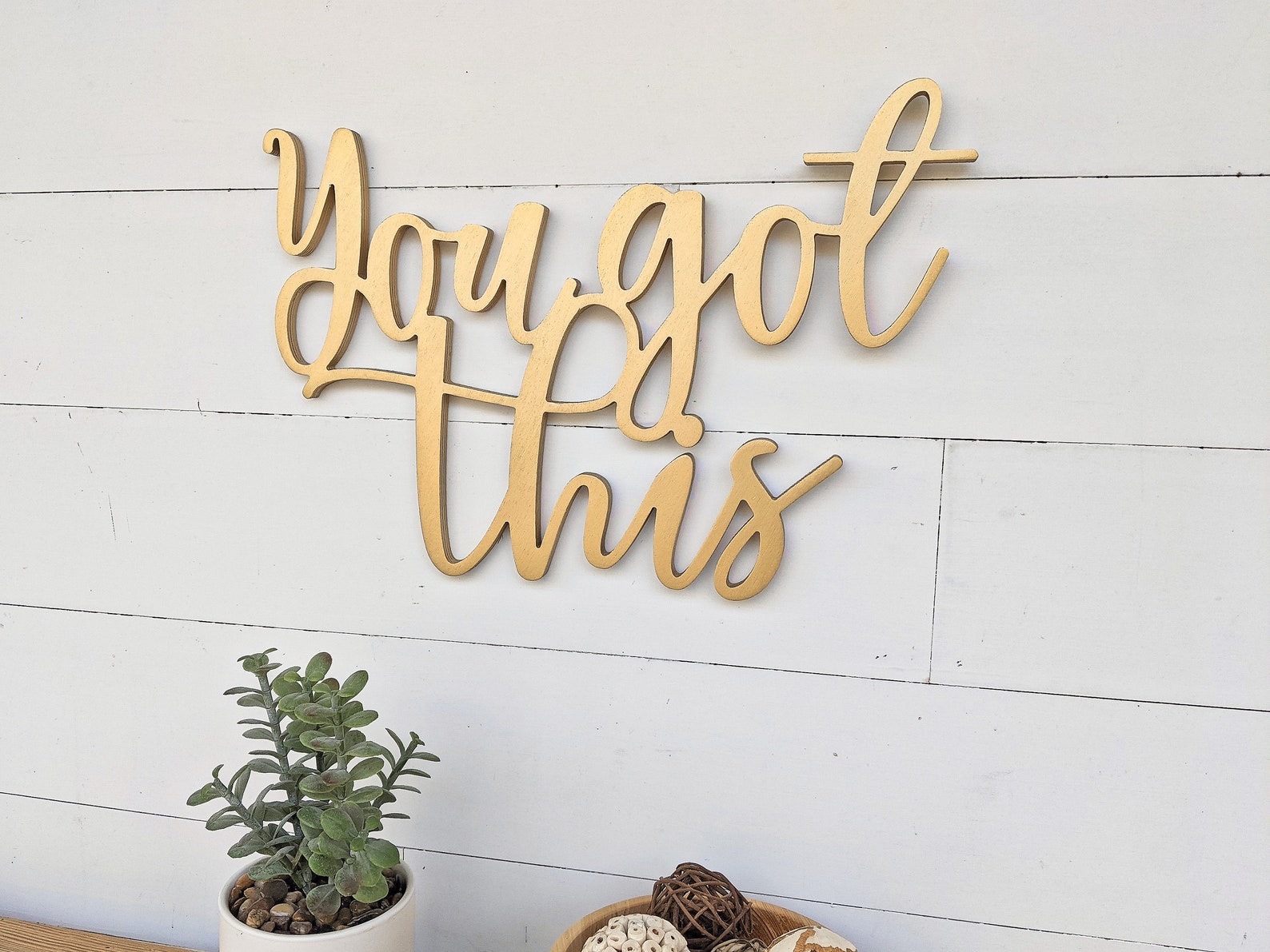 You Got This Sign, You Got This Cutout, 1/2 Thick Wooden Letters You ...
