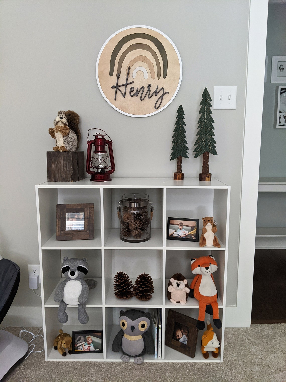 Rainbow Baby Nursery Sign Over the Crib Sign Rainbow Baby - Etsy