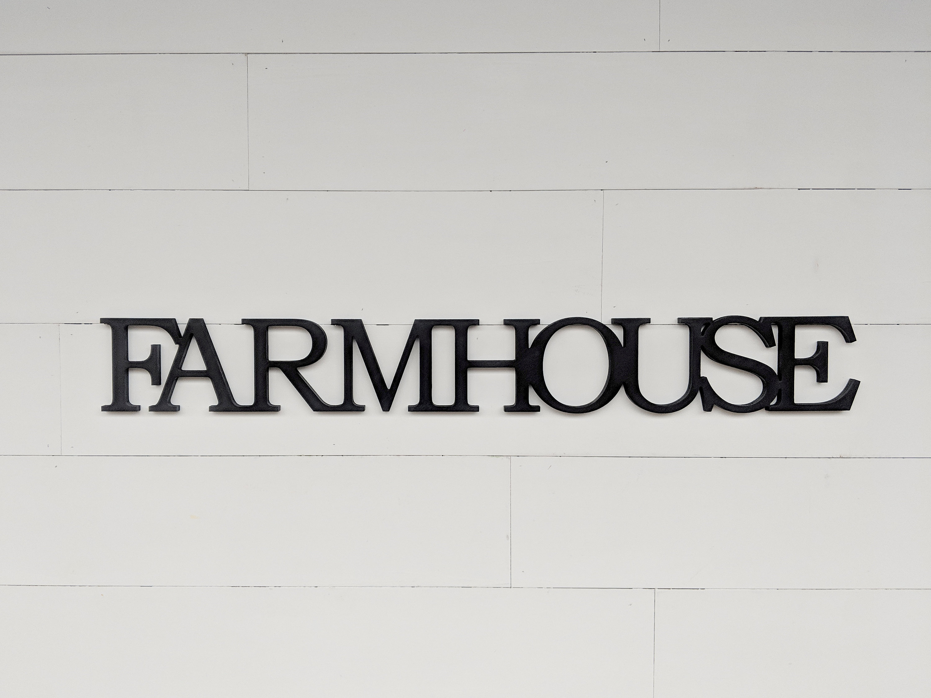 Farmhouse Word Cutout Wooden Letters Farmhouse Sign - Etsy