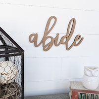 Abide - Etsy