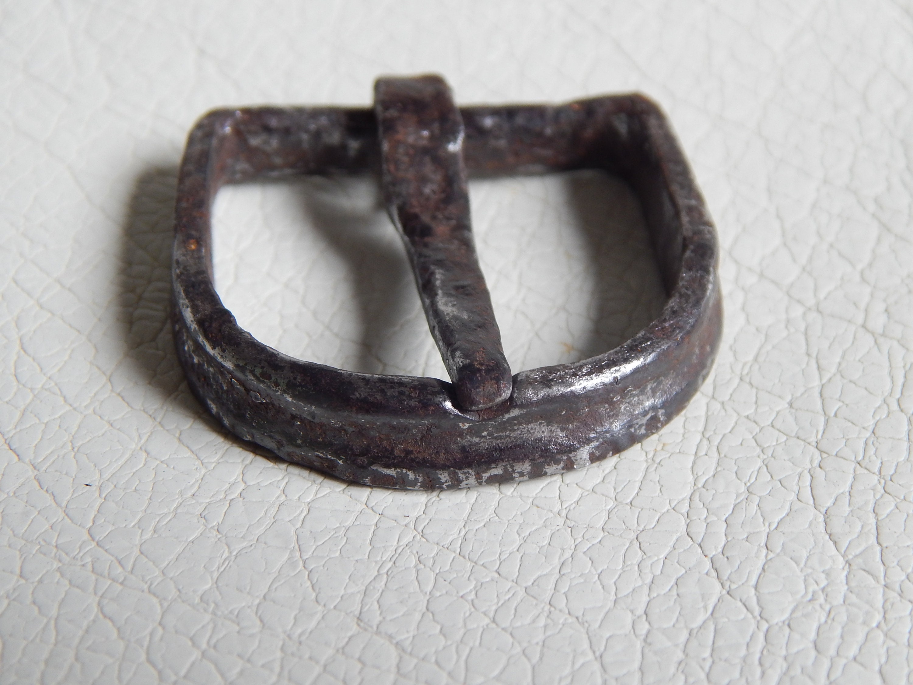 Hebilla de cinturón de hierro medieval antiguo | Etsy