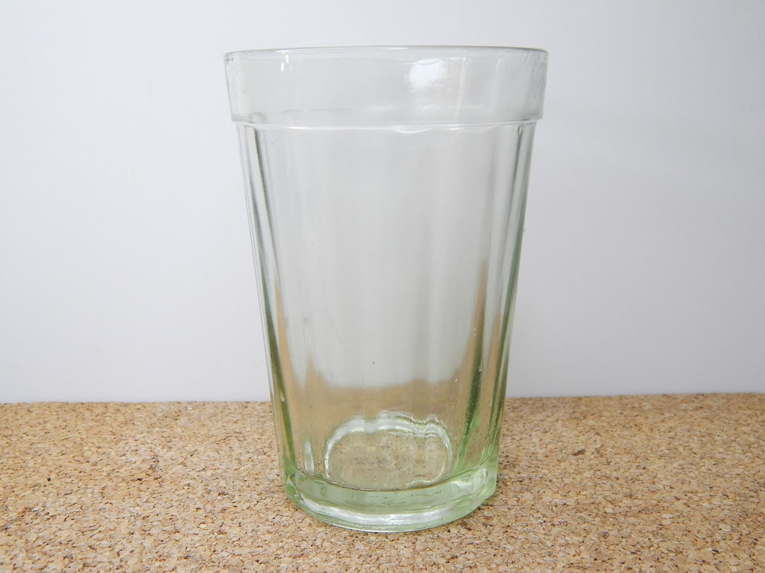 Vintage Tea Glass for Holder USSR Podstakannik, Soviet 14 Facet ...