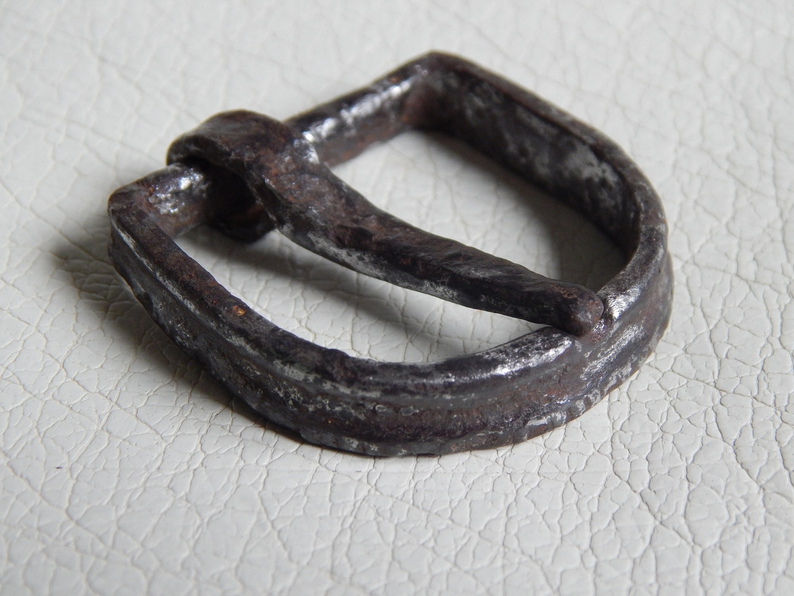 Hebilla de cinturón de hierro medieval antiguo | Etsy