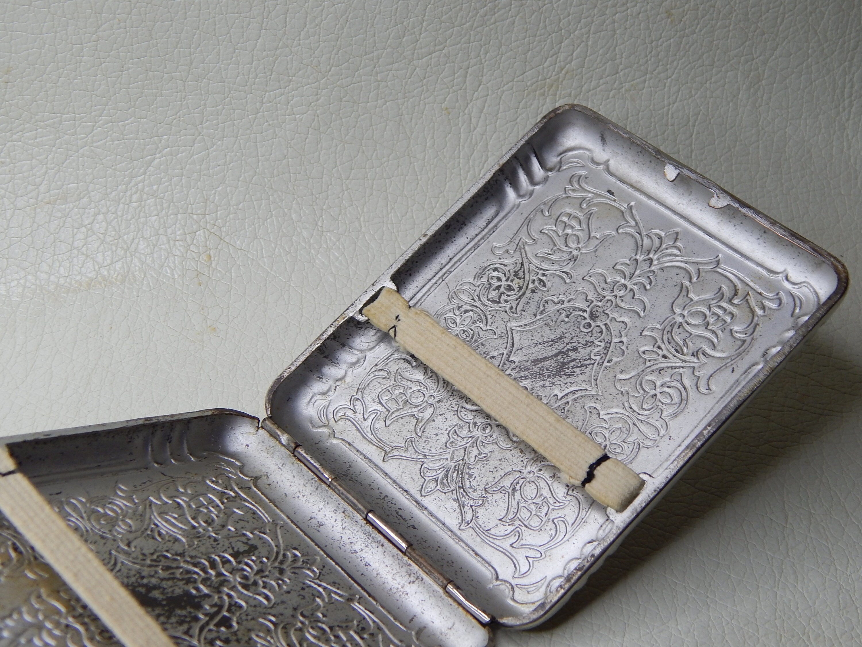 Vintage Metal Cigarette Case Patterned. Soviet Portable | Etsy