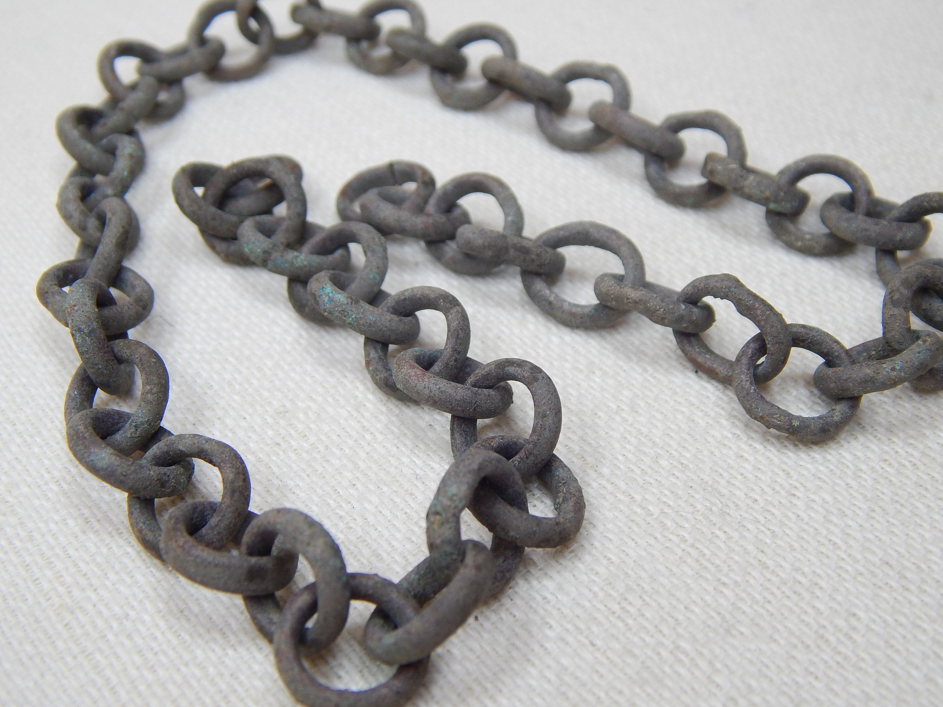 Ancient Medieval Bronze Chain | Etsy