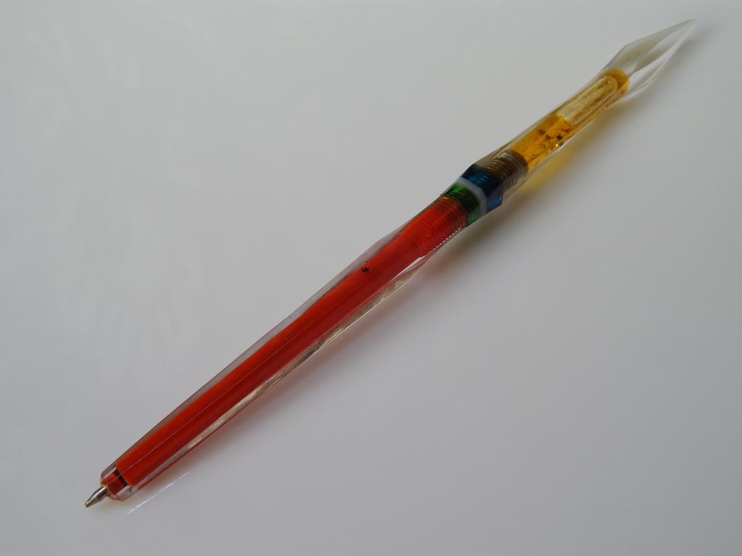 Vintage Soviet Prison Art Ballpoint Pen Handmade 179 Mm Unique Item. - Etsy