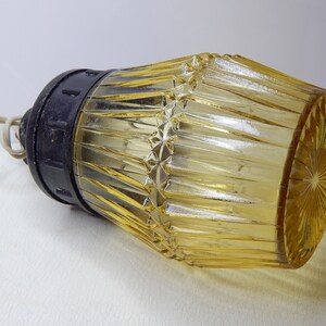 Vintage Soviet Industrial Street Light Bunker Hanging Pendant Lamp USSR ...