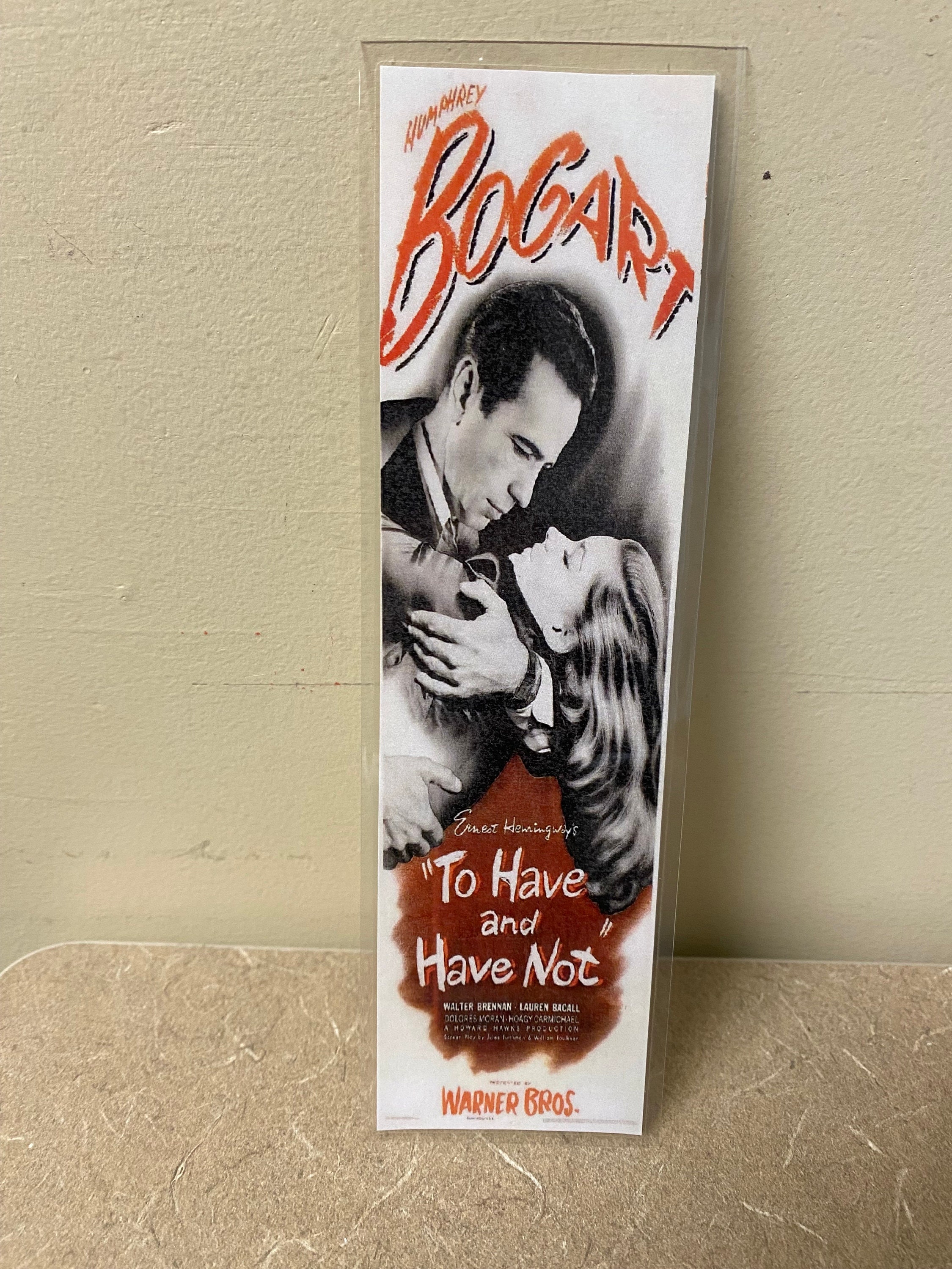 Classic Hollywood Bogie and Bacall Bookmarks - Etsy
