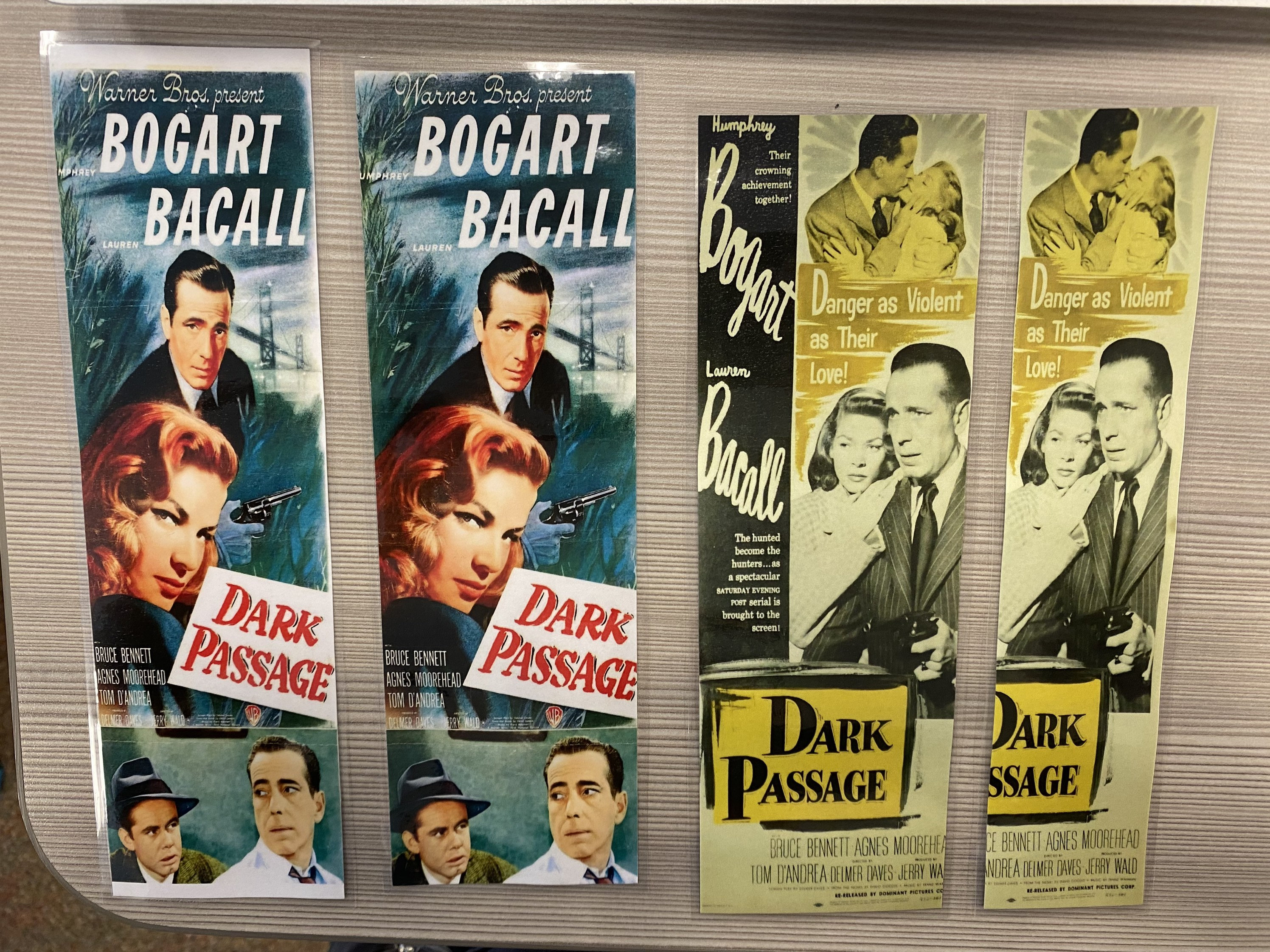 Classic Hollywood Bogie and Bacall Bookmarks - Etsy